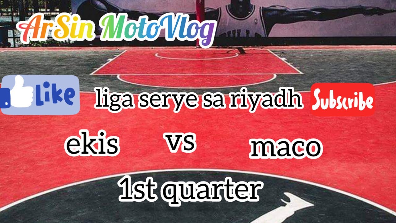 liga serye sa KSA ekis vs maco 1st quarter - YouTube