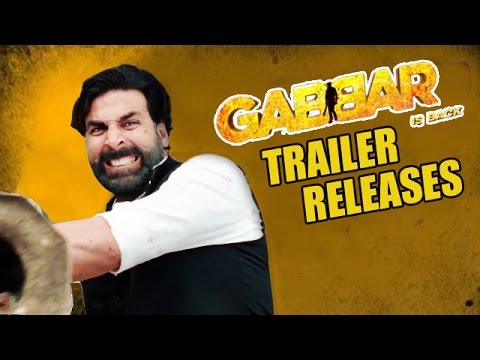 Gabbar Is Back OFFICIAL TRAILER Released Ft. Akshay Kumar, Shruti ...