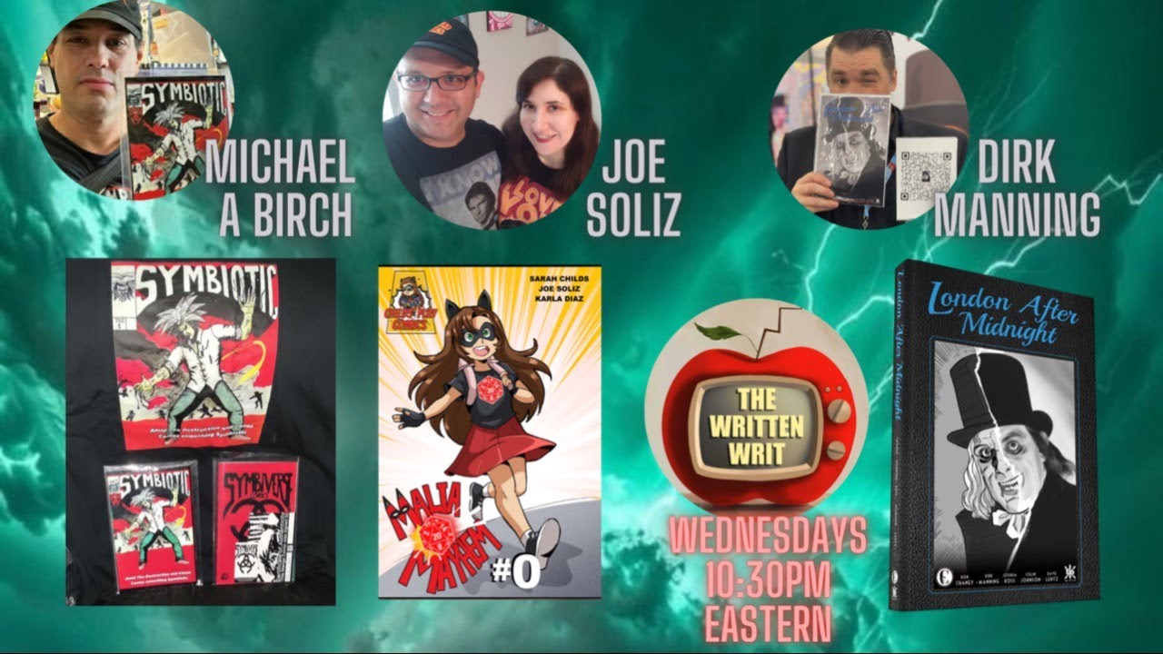 Dirk Manning, Michael A Birch, Joe Soliz on The Written Writ - YouTube