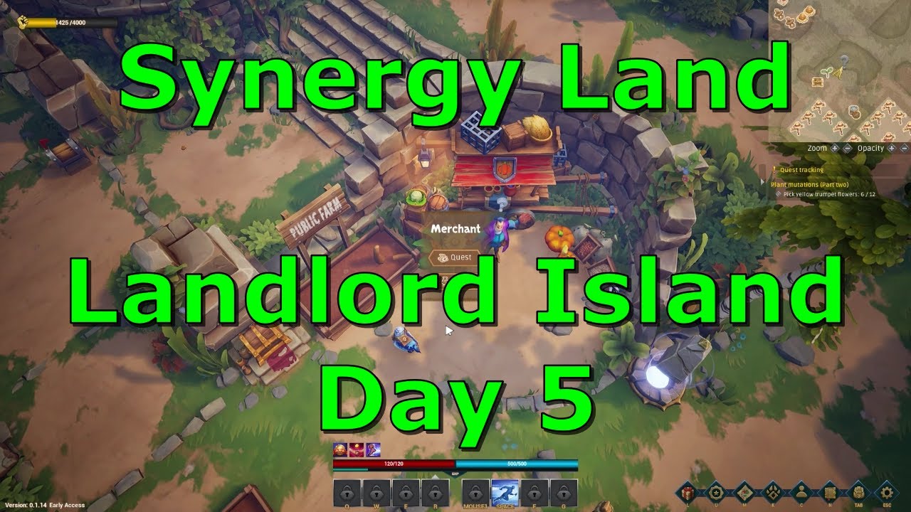 Synergy Land #08 – LANDLORD Island on Mainnet, Day 5 - YouTube