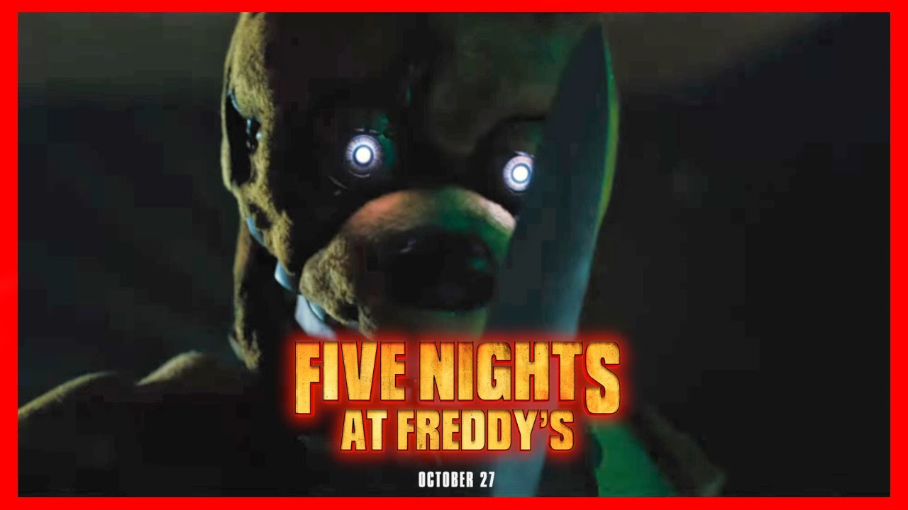 Springtrap In The FNAF Movie! | FNAF Movie Trailer Reaction #2 - YouTube