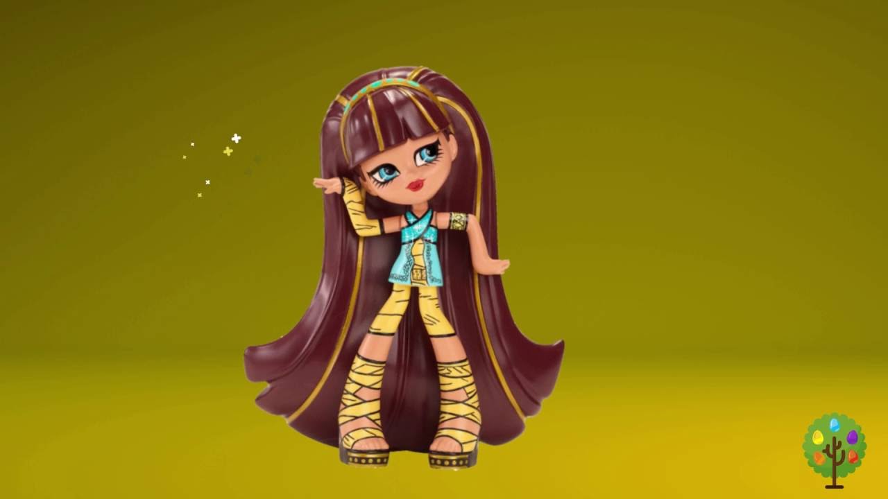 Surprise Eggs Monster High Coloring Easter Eggs Part 3 - YouTube