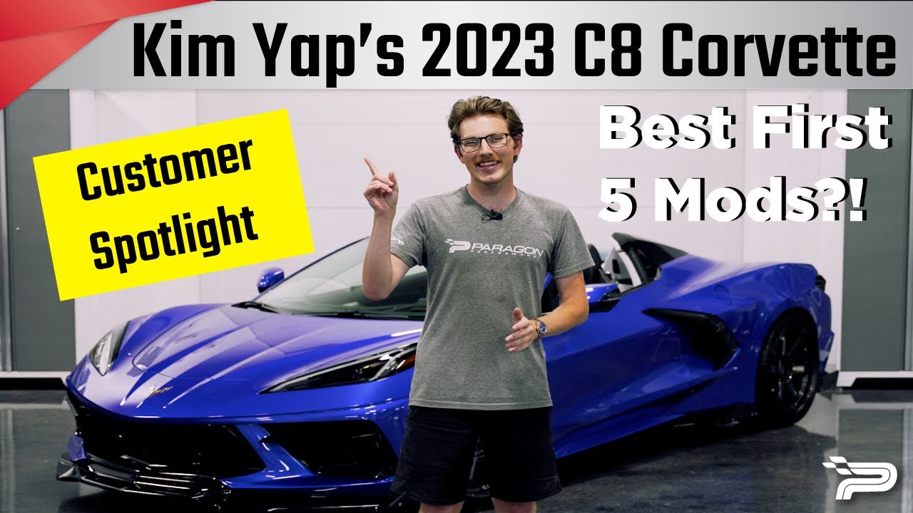 Kim Yap's 2023 C8 Corvette - Customer Spotlight With Rob - Paragon ...