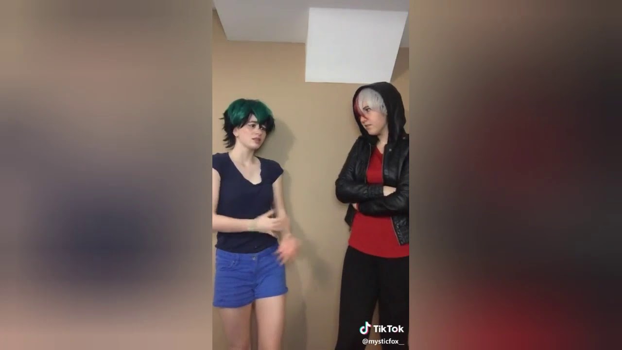 Tododeku mha/ bhna cosplay tik tok - YouTube