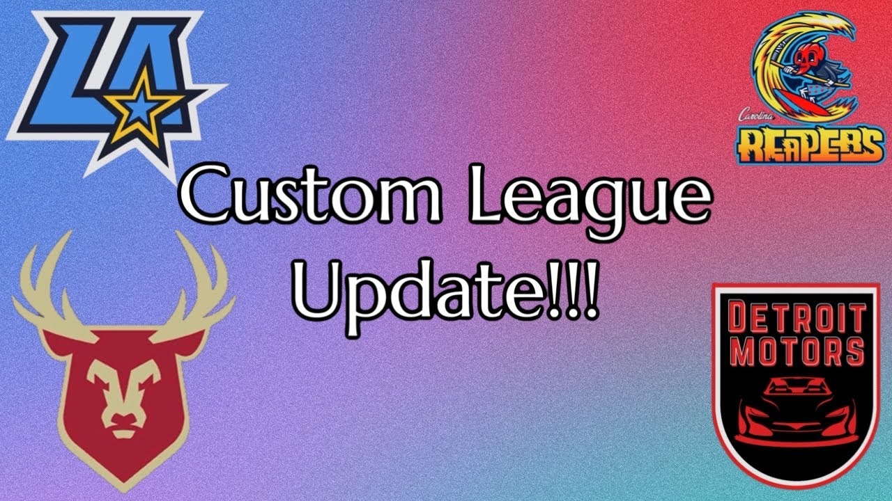 NBA 2K24 Custom League UPDATE!!! - YouTube