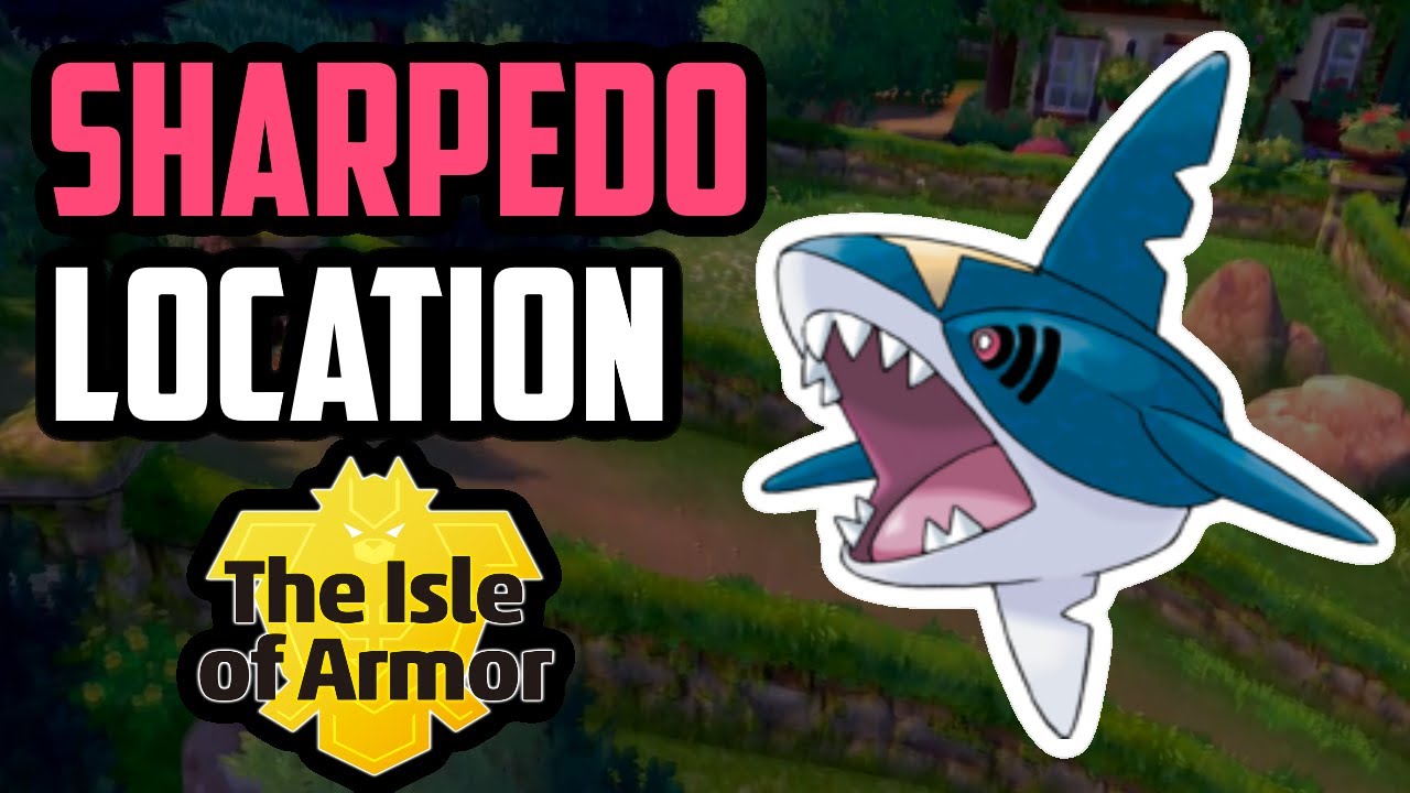 How to Catch Sharpedo - Pokemon Sword & Shield (DLC) - YouTube