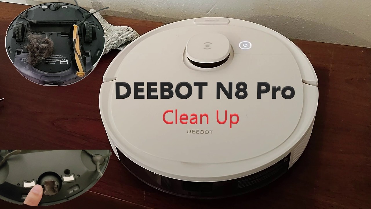 ECOVACS Deebot N8 Pro - Clean Up - YouTube