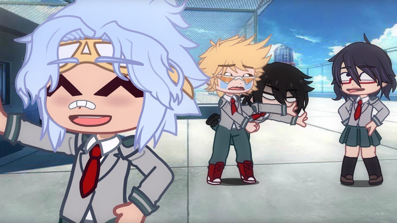 we're like a big happy family // rooftop squad // bnha | mha // gacha ...