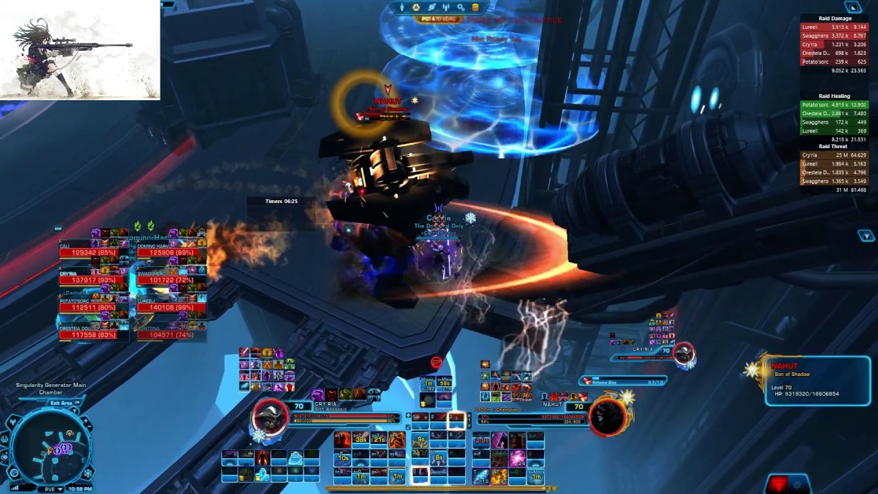 SWTOR | Gods from the Machine | Nahut nim | sin tank pov - YouTube