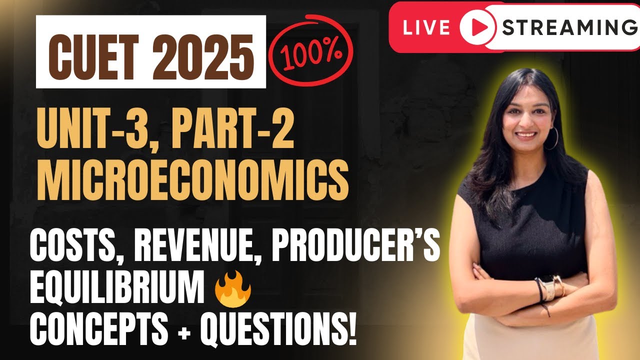 CUET Economics 2025: Production Function Explained 🔥 | Returns to Scale ...