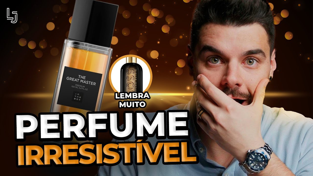 O MELHOR INSPIRADO NO MONSTRO BOSS ELIXIR! THE GREAT MASTER IN THE BOX ESSE PERFUME É ...