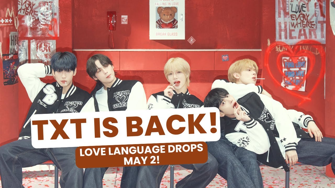 TXT Announces Comeback with "Love Language" | Release Date Breakdown ...