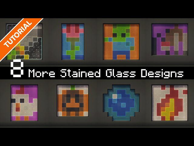 Minecraft Glass Pattern
