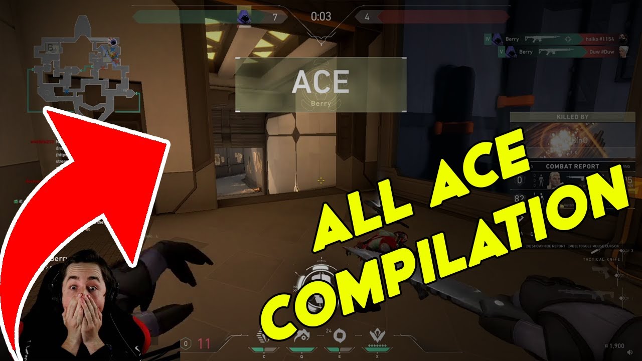Valorant Ace Compilation | #1 - YouTube