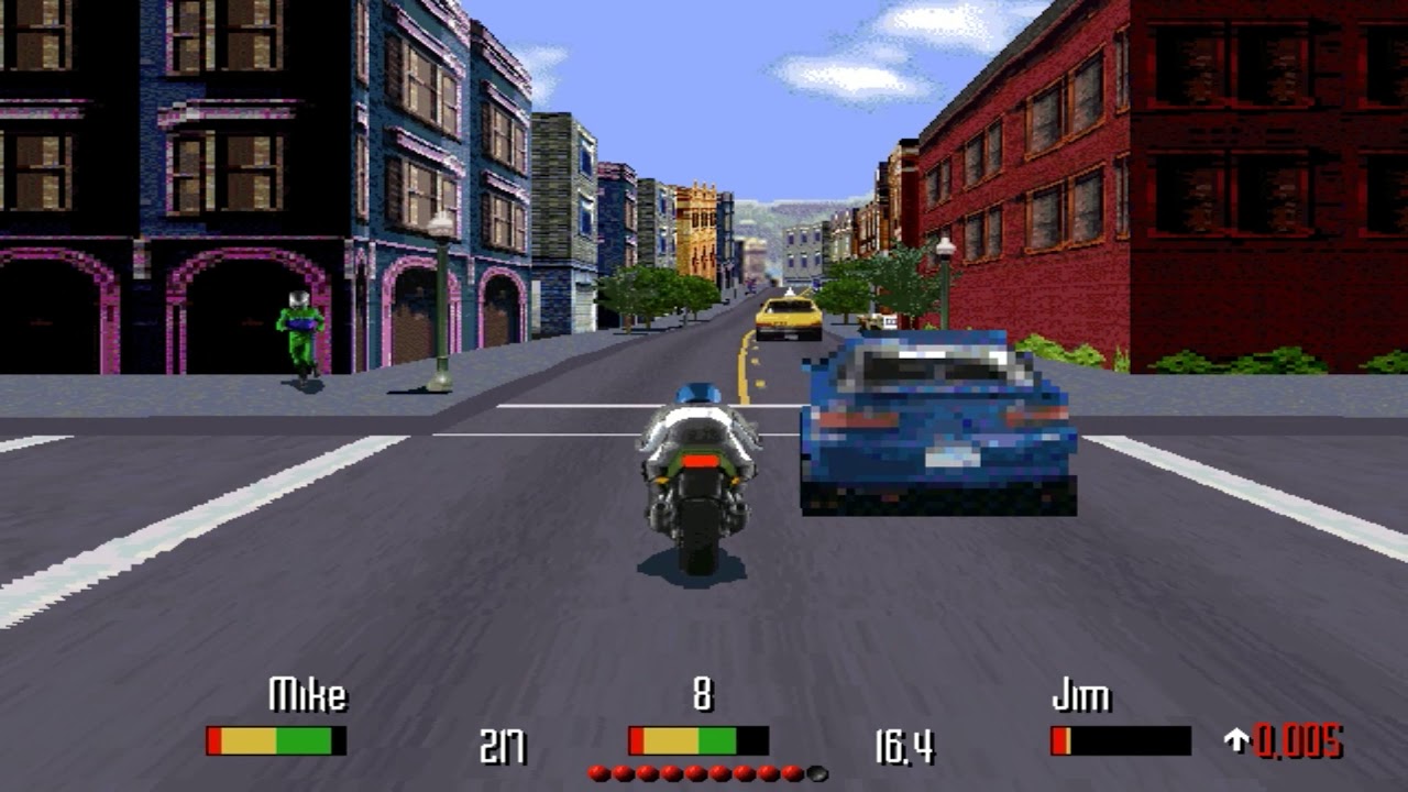 Road Rash Level 5: City - YouTube