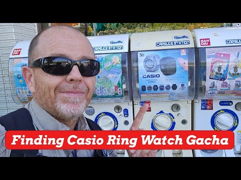Casio Ring Watch from a Gacha Machine: The Coolest Gadget for Just a ...