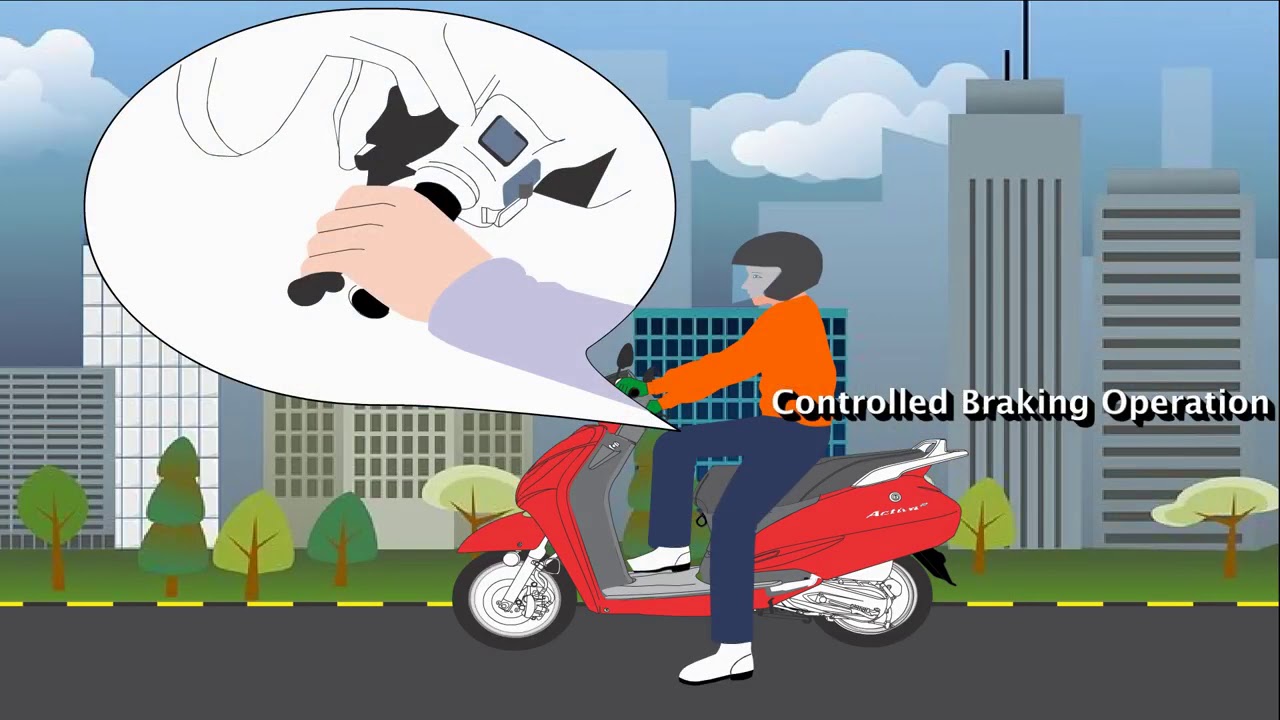 Combi Brake System With Equalizer on your Honda two wheeler ! - YouTube