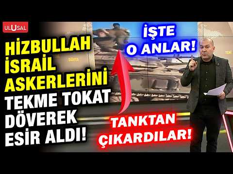 Hizbullah İsrail askerlerini tekme tokat dövüp esir aldı! İşte o anlar!