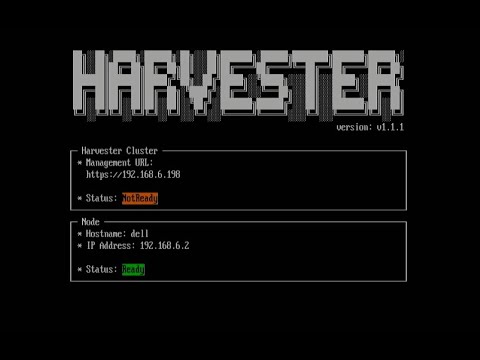 Harvester Install Sequence - YouTube