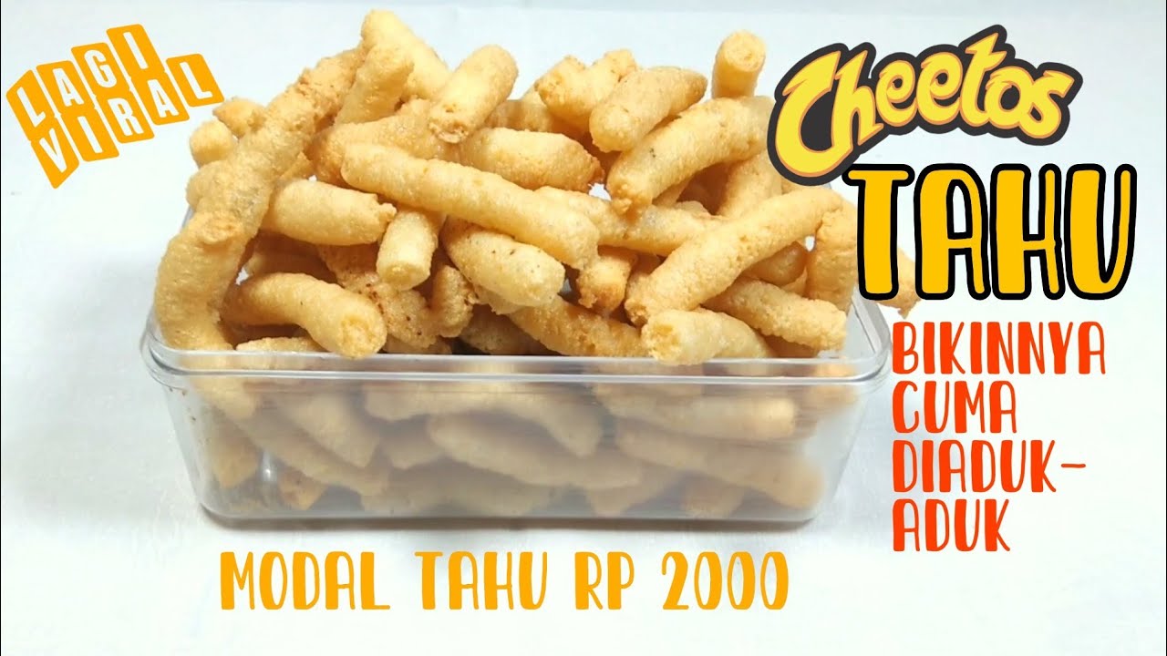 RESEP CEMILAN ENAK DARI TAHU || BISA BUAT IDE JUALAN - YouTube