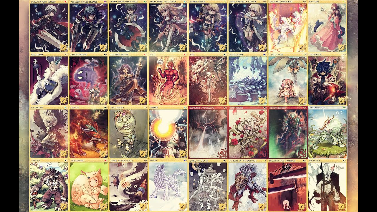 Ragnarok Origin | Boss (MVP) Card Status Effects. - YouTube