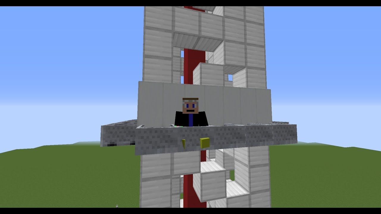 Freefall Tower in Minecraft Vanilla! - Minecraft Creation - YouTube