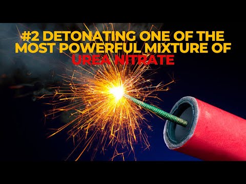 Detonating Urea Nitrate Aluminium Powder Explosive Mixture |  Energetic Materials Lab.