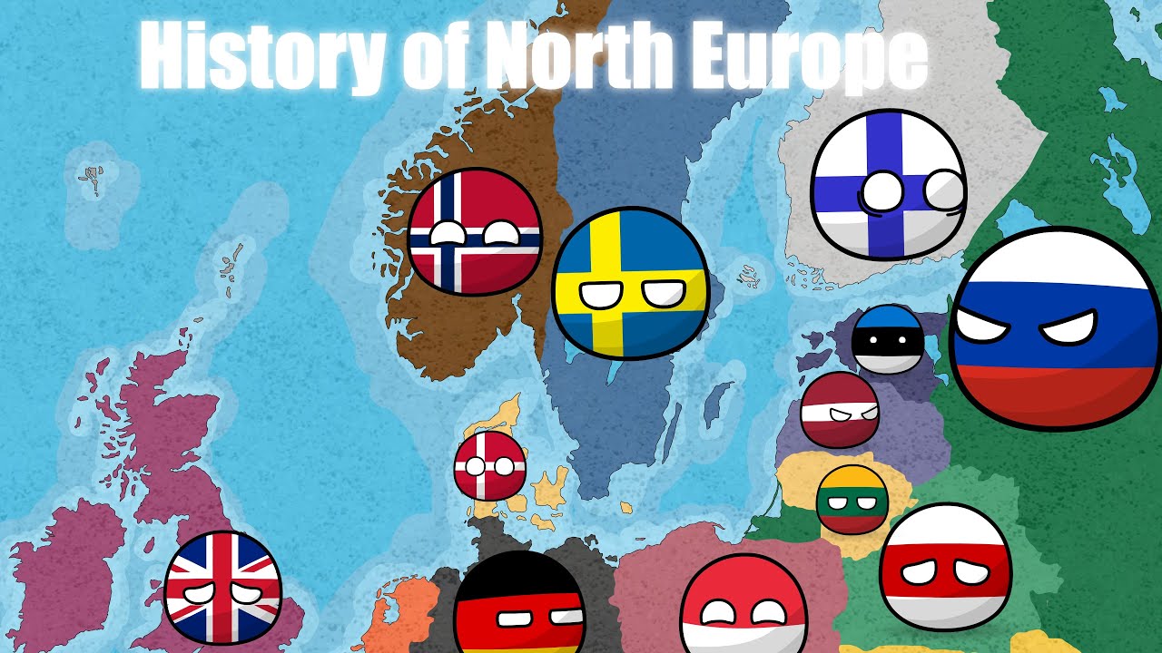Countryballs - History of Northern Europe - YouTube
