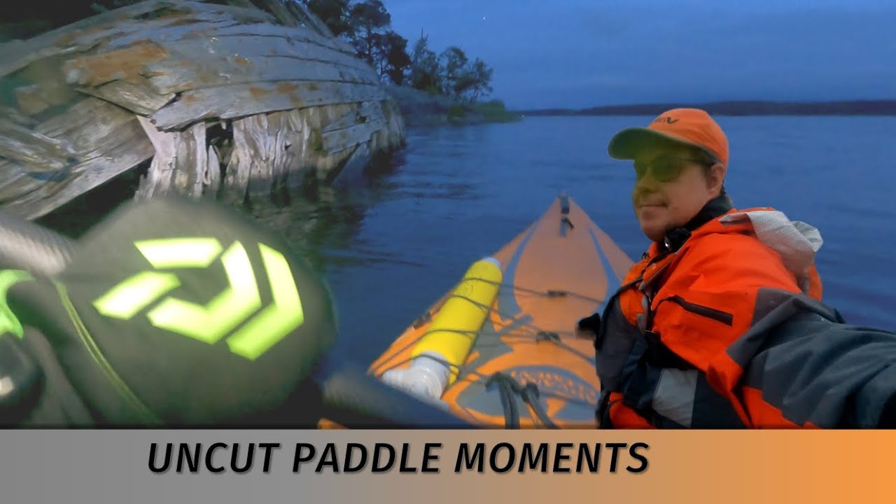 Exploring shipwreck with Airfusion EVO inflatable kayak from Advanced ...