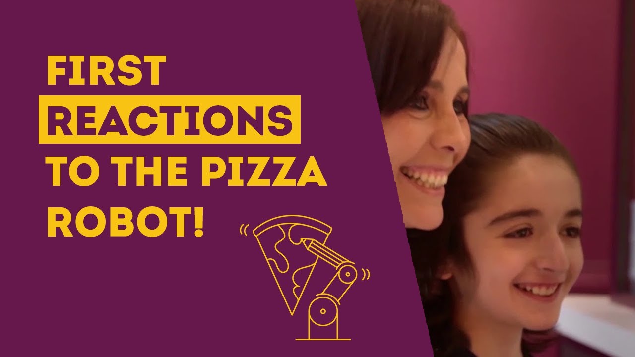 PAZZI, the pizza robot: First customers reviews & key facts! - YouTube