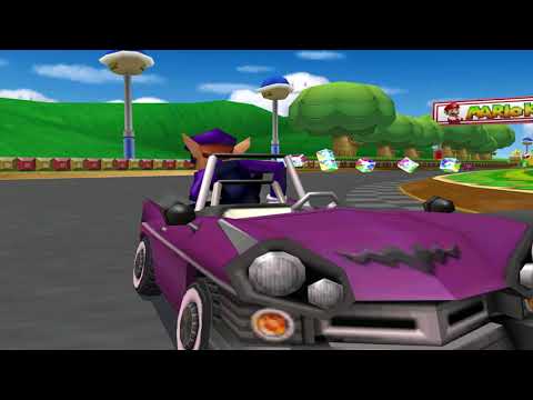 MARIO KART SINGLE DASH!! with WALUIGI | Mario Kart Double Dash ...