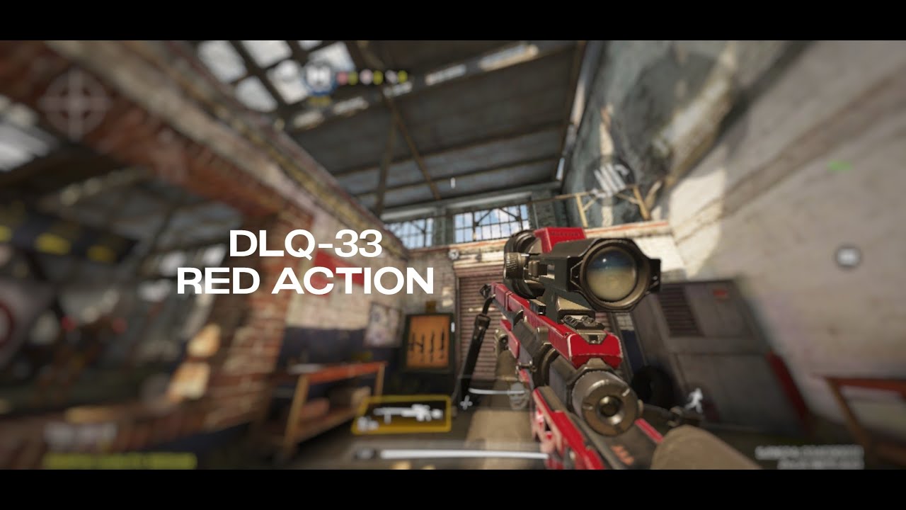 I bought dlq-33 red action skin - YouTube