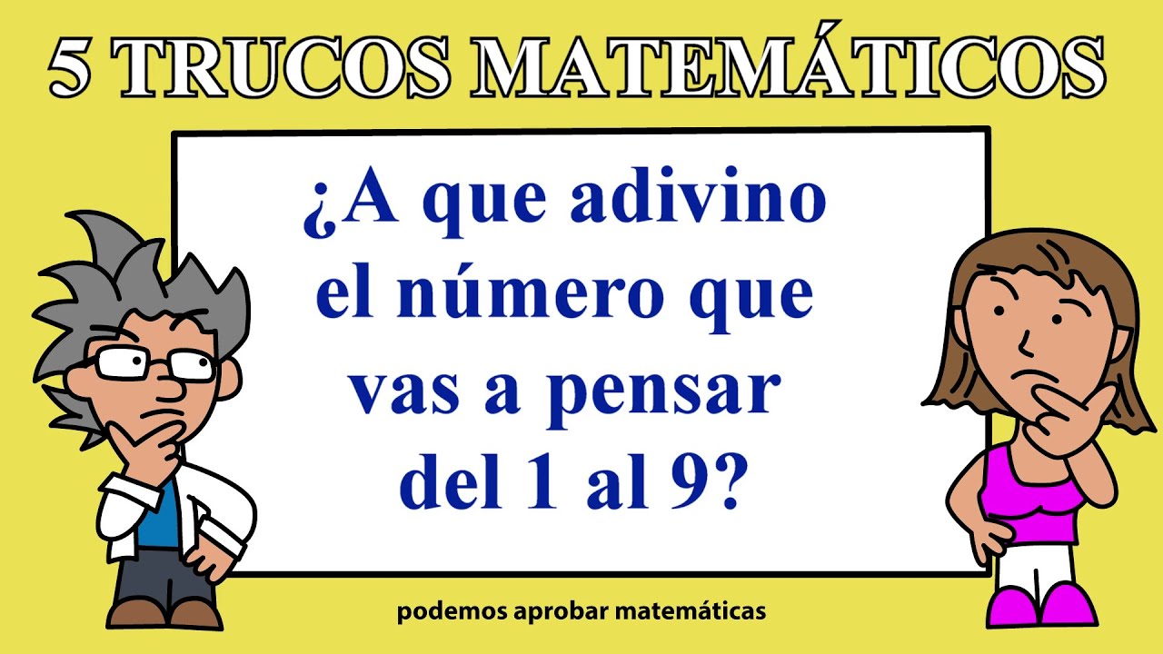 TRUCOS MATEMÁTICOS - YouTube