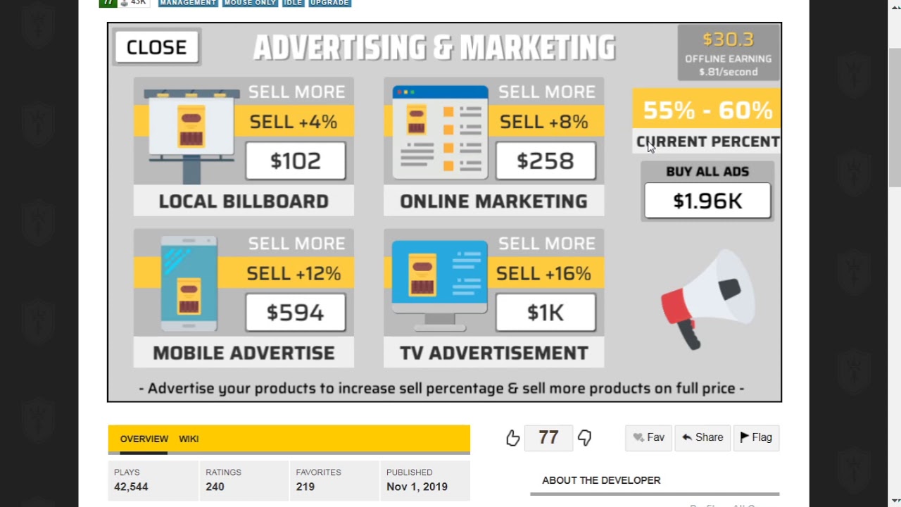 EpicEarthGames - Idle Fill Factory 3 (ArmorGames) - YouTube