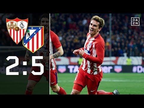 Griezmann mit Dreierpack bei Tor-Gala: FC Sevilla - Atletico Madrid 6:1 | Highlights | LaLiga | DAZN