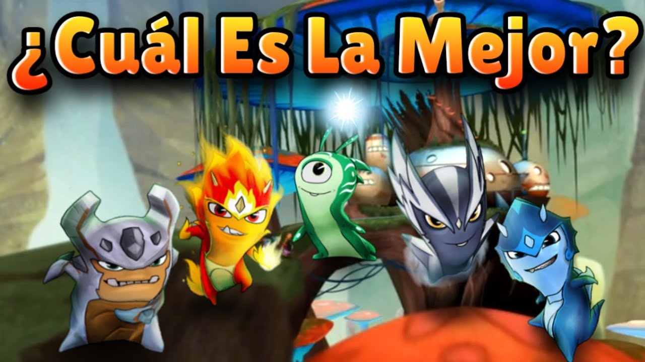 Top 5 Mejores Elementales de Slugterra Slug It Out 2 - YouTube
