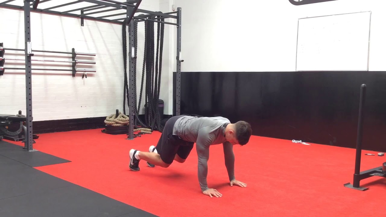 The Bear crawl plank - YouTube