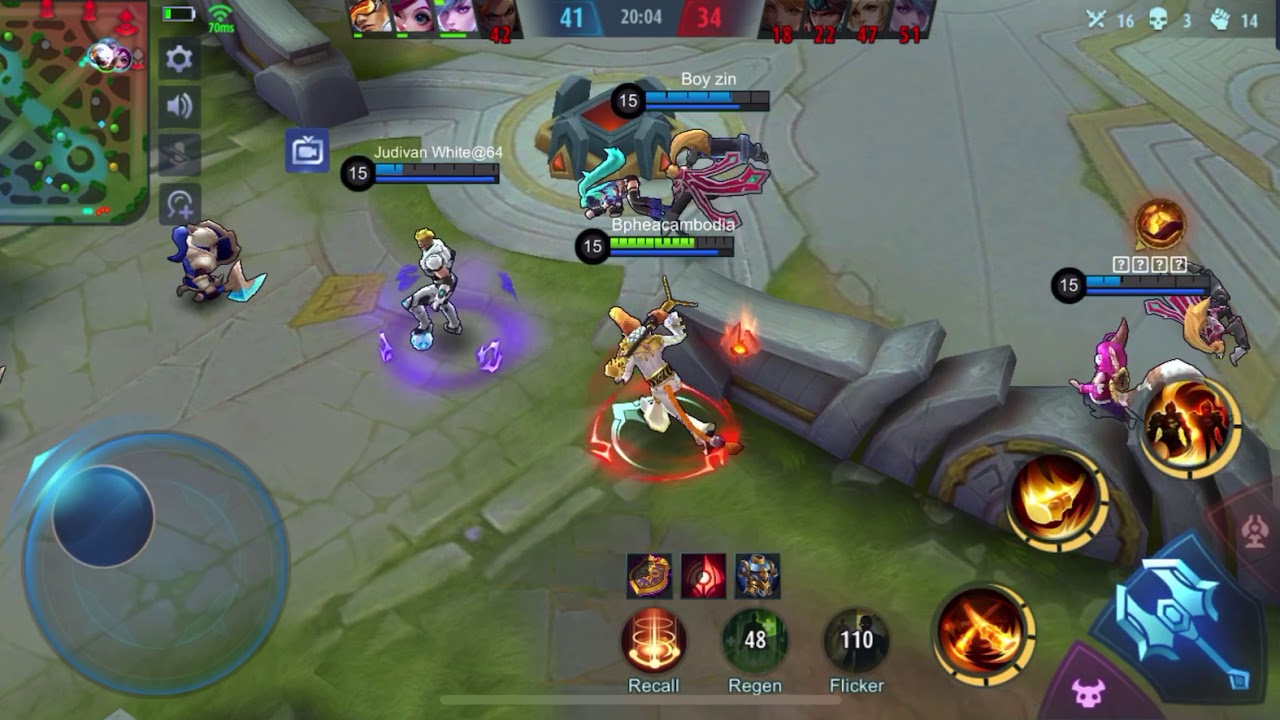 SUN បែងភាគសុី16Killer វៃសាហាវណាស់ / Mobile Legends Sun, Monkey King ...