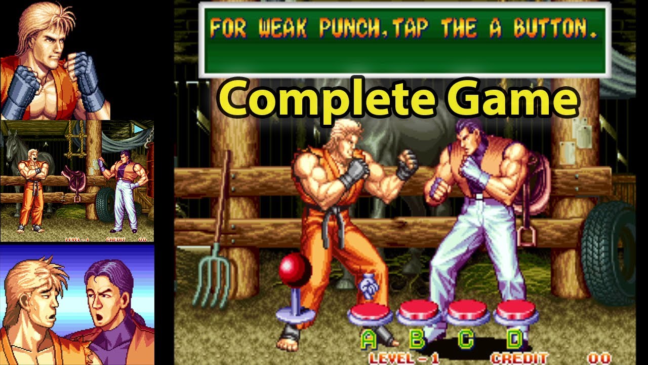 🕹️ Ryo Sakazaki - Art of Fighting 2 | Complete Arcade Game | 2023-09-16 ...