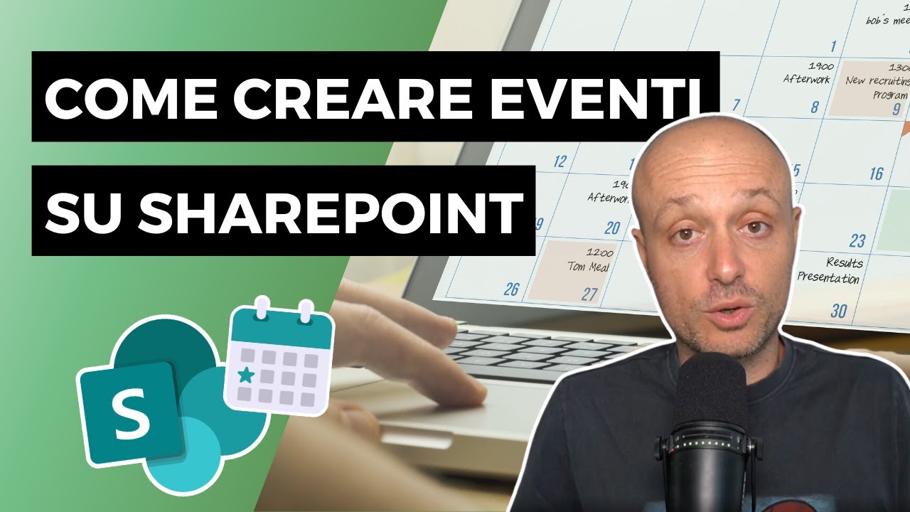 Tutorial SharePoint Online: Creazione di Eventi nel Calendario - YouTube