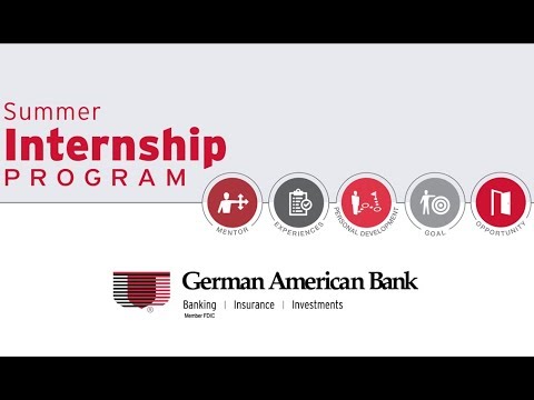 German American's Internship Program - YouTube