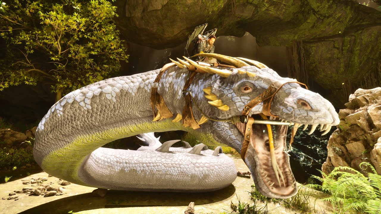 I Tamed The Acid Spitting Basilisk | Ark Aberration (Episode 33) - YouTube