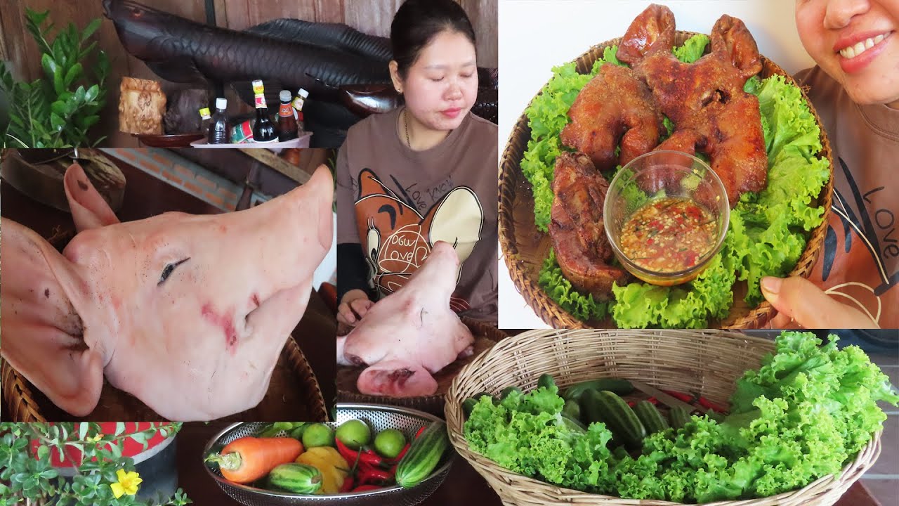 How to Best Cook a Whole Pig Head – Crispy, Tender & Flavorful! - YouTube