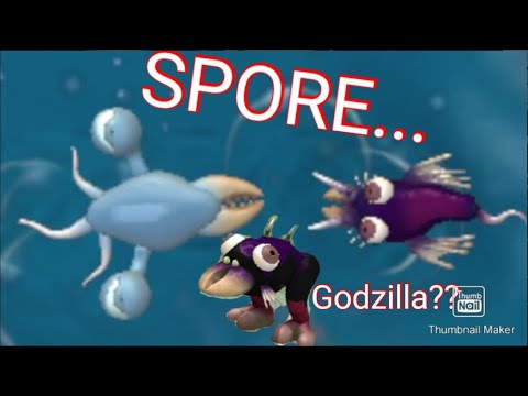 SPORE BUT I EVOLVE GODZILLA!! (Part 1) - YouTube