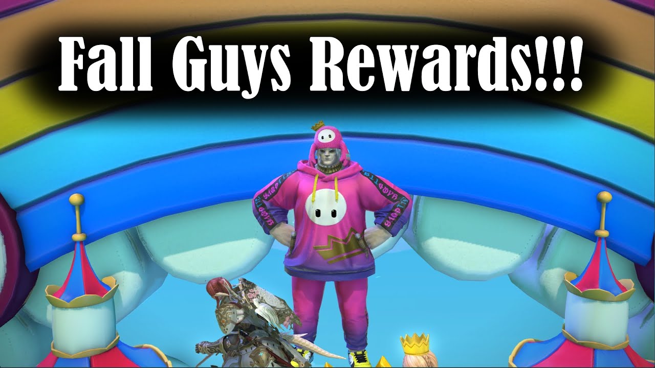 FFXIV Fall Guys Rewards - YouTube
