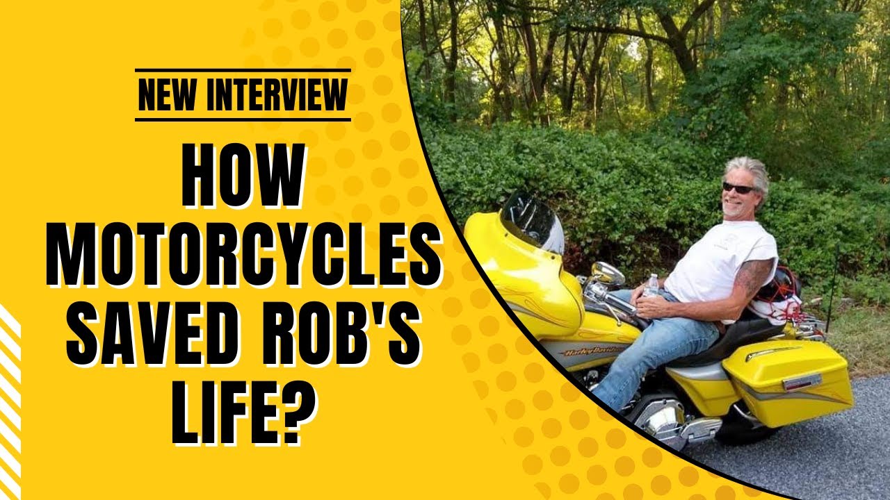 How did a motorcycle and a strong program save Rob's life? - YouTube