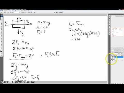 AP Physics 1: Newton's Laws, Friction - YouTube