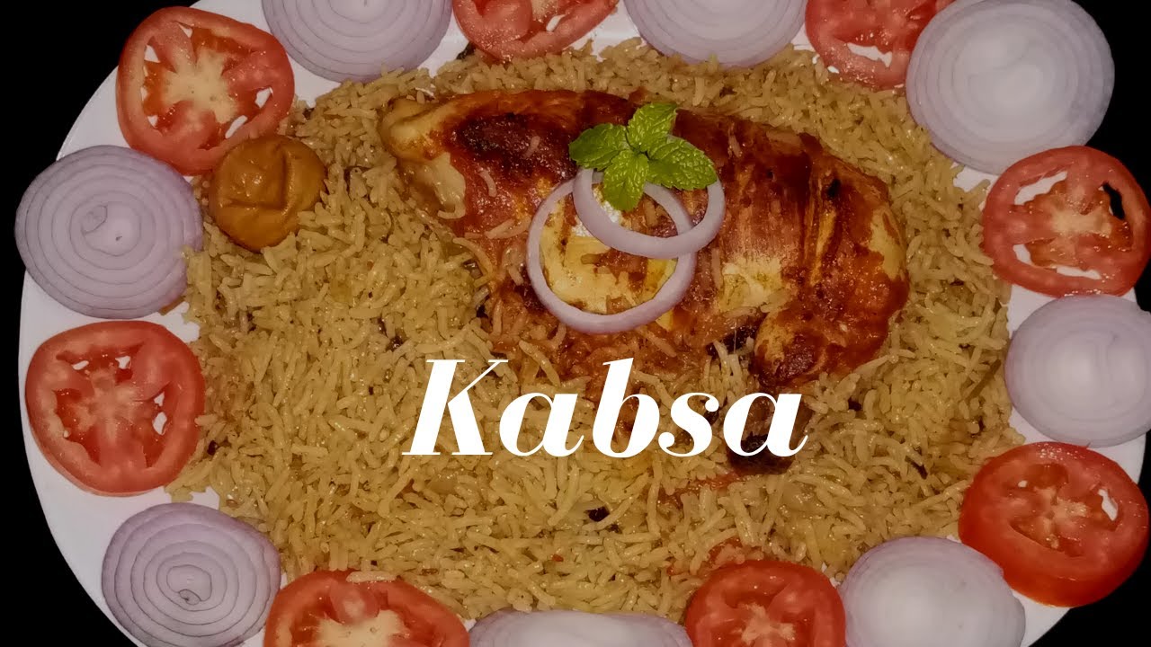 Kabsa (Arabic kabsa in Indian style) - YouTube