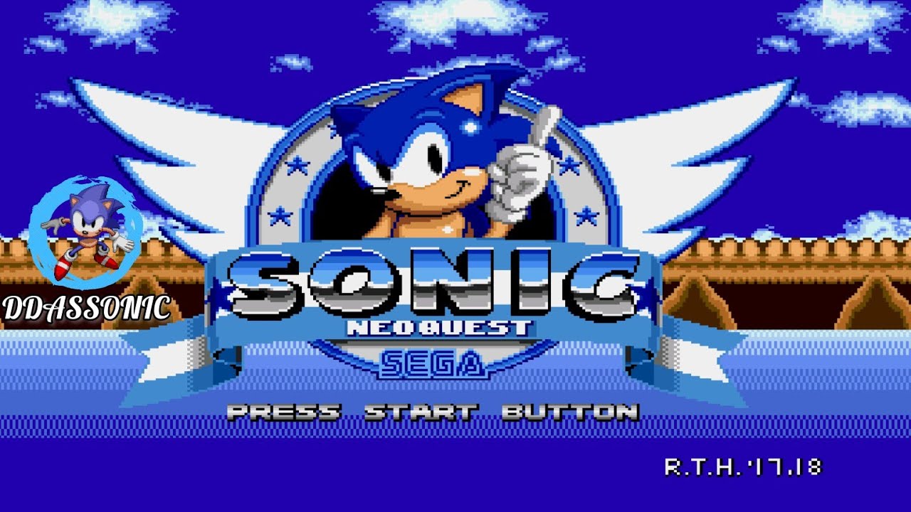 Sonic The Hedgehog - Neo Quest • Sonic Hack - YouTube