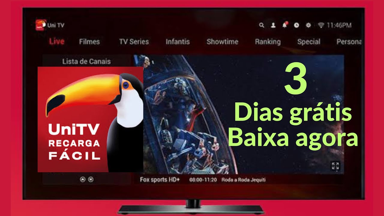 Unitv na tv box Como Baixar o aplicativo - YouTube
